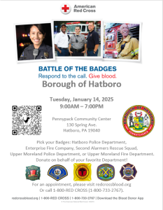 Battle of The Badges Blood Drive - Borough of Hatboro