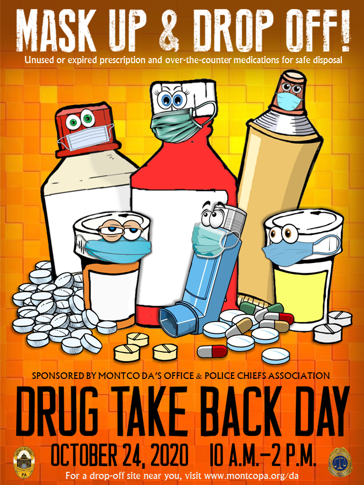 October 24, 2020 Drug Take Back Event - Borough of Hatboro
